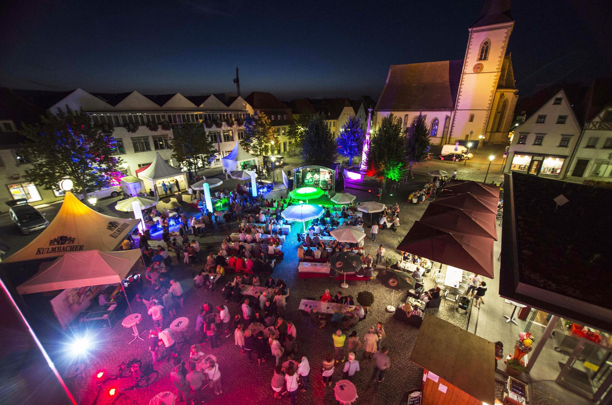 Familienfest in der Haßfurter Altstadt