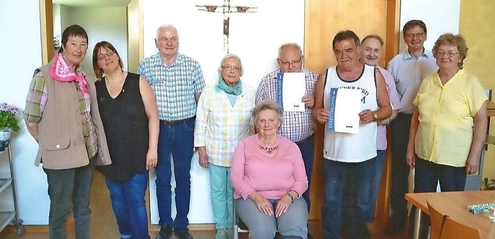 VdK-Ortsverband zeichnet langjährige Mitglieder aus