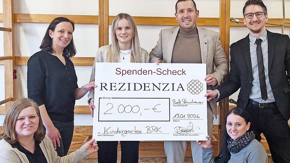 Spende für Kindergärten