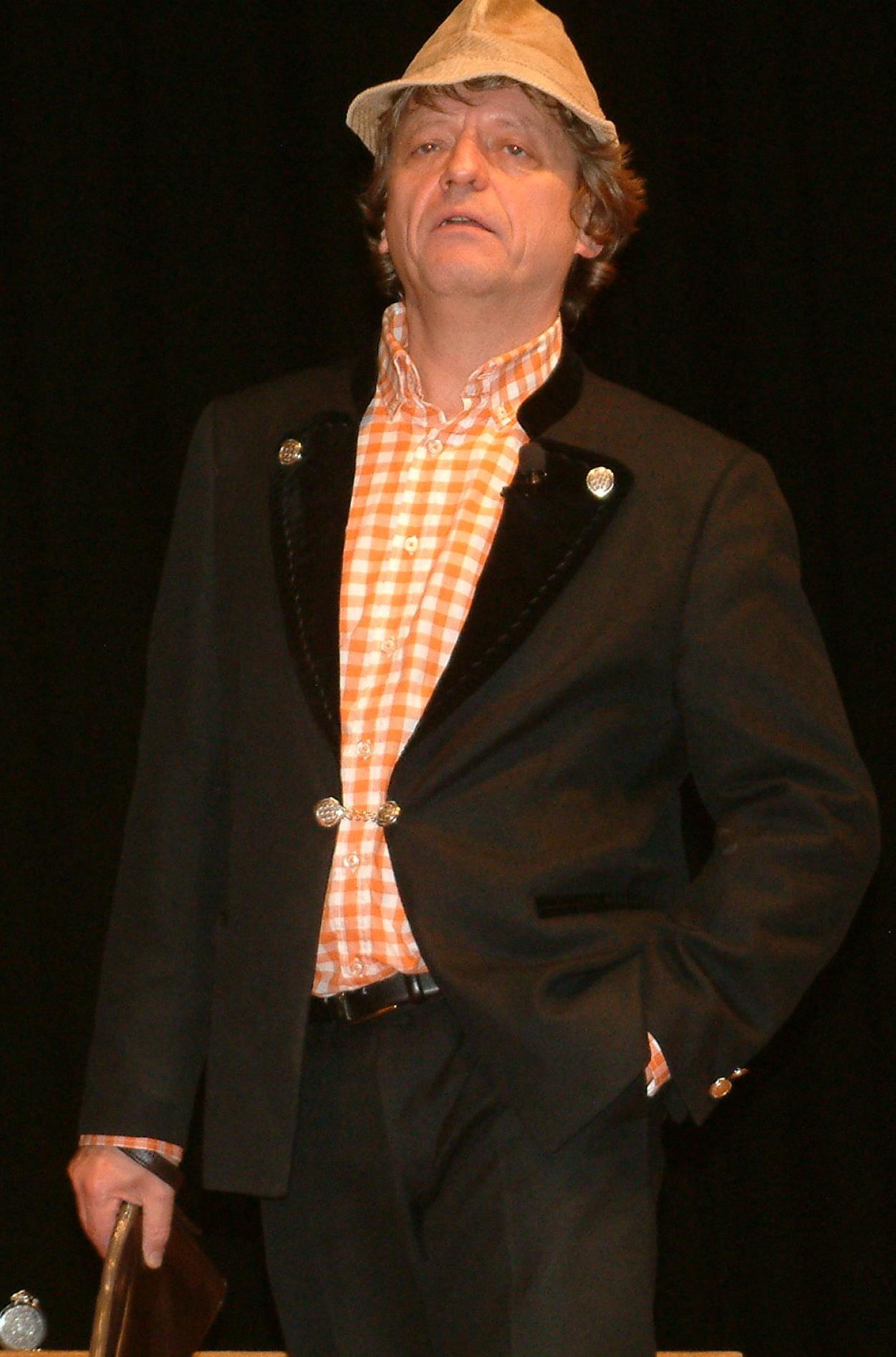 Erwin Pelzig schaut im Frankenwald vorbei