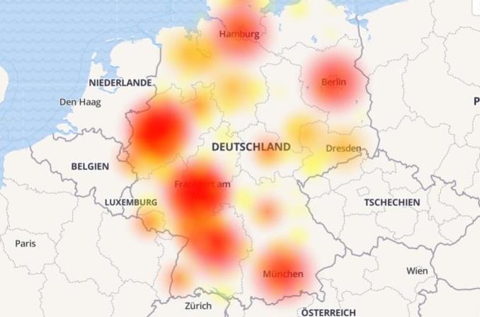 Kein Netz: Deutschlandweite Großraumstörung bei O2 - auch andere ...