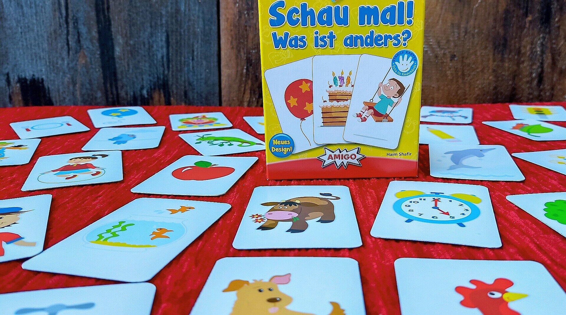 Kinderspiel-Test "Schau mal! Was ist anders?": Simpel-geniales ...