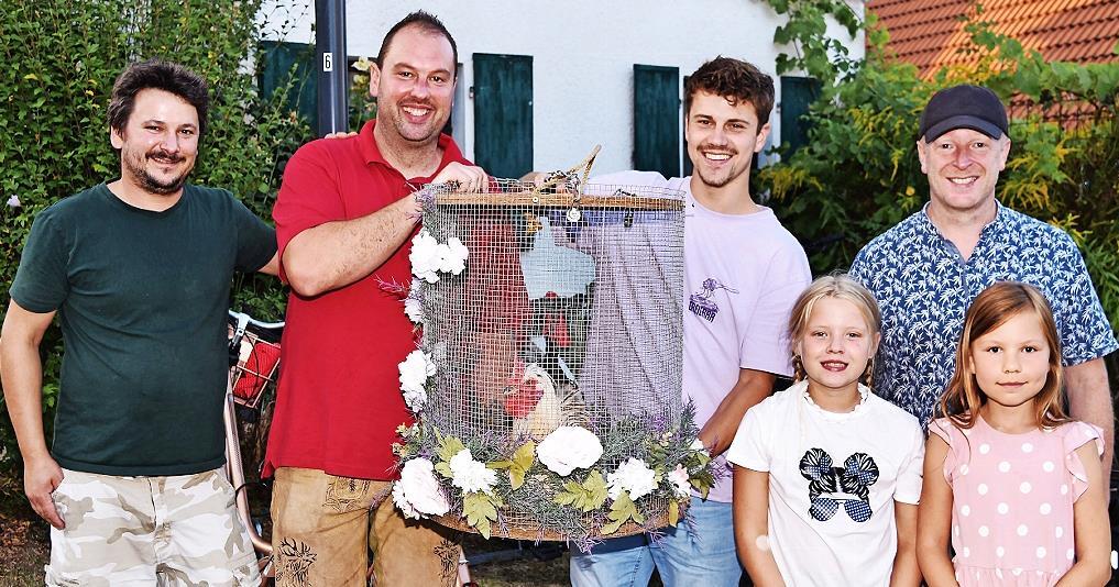 Ein Hahn als Hauptgewinn