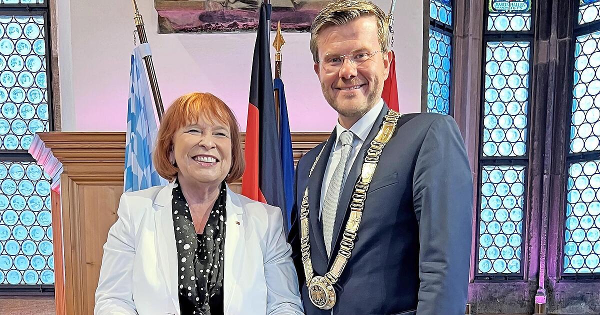 Ingrid Hofmann erhält Bürgermedaille in Nürnberg