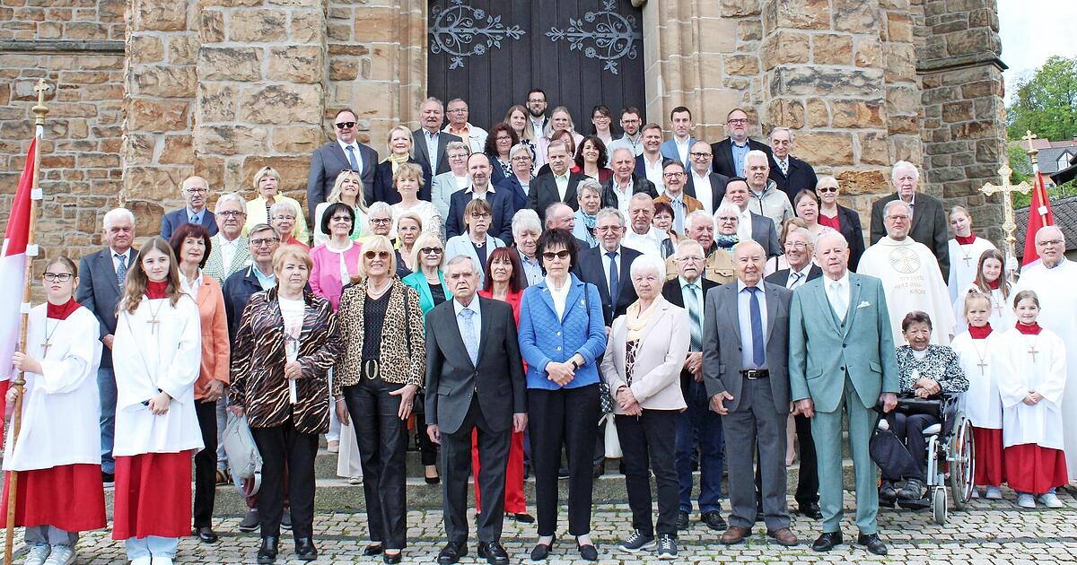 Die Pfarrei Herz-Jesu feierte die Jubelkommunion
