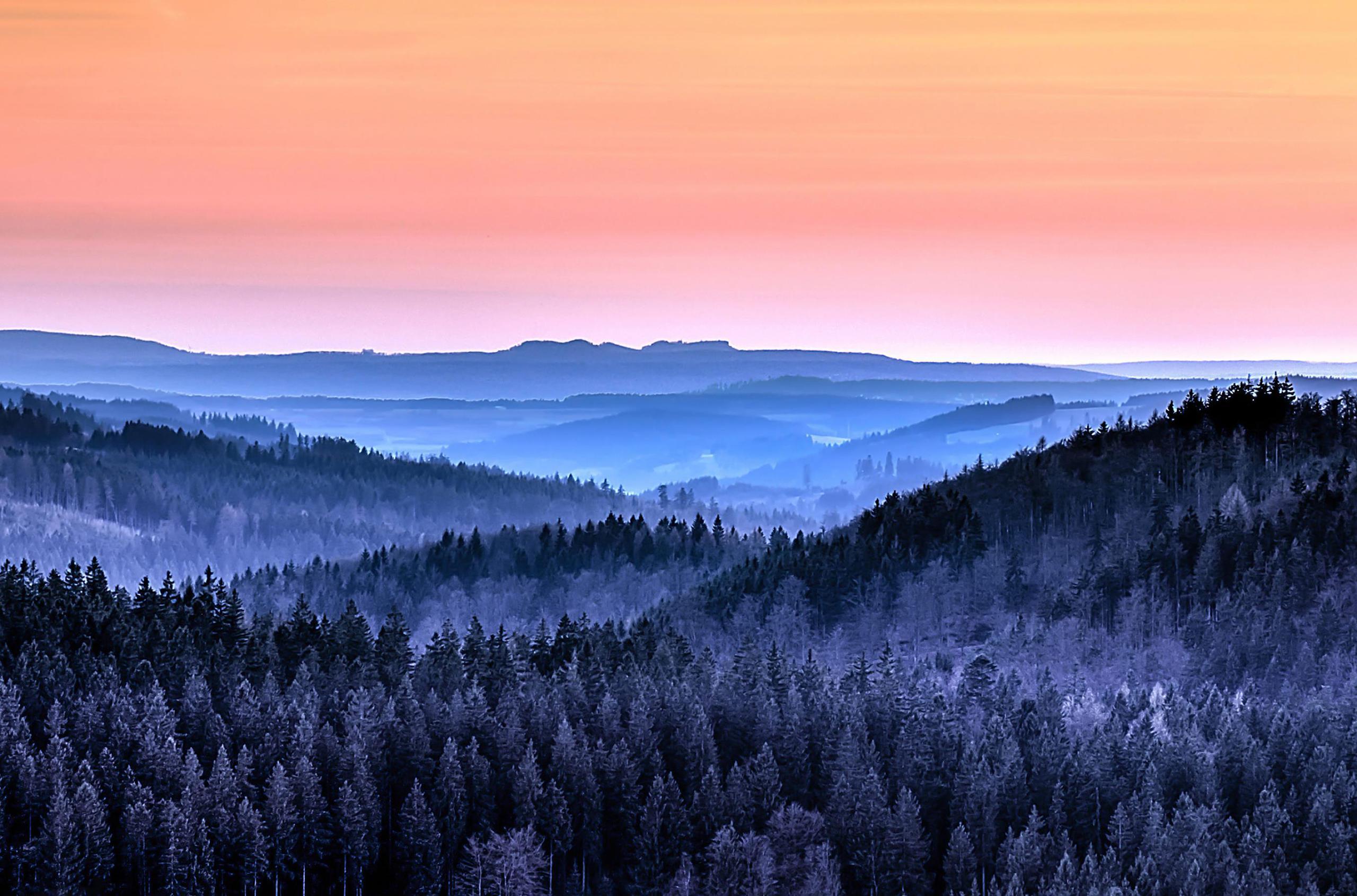 Der Frankenwald als Motivvorlage
