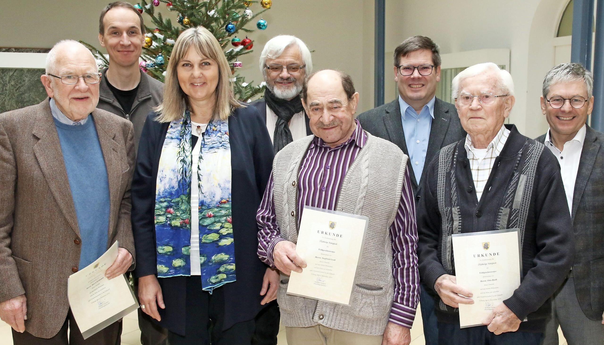 Feldgeschworene mit Durchhaltevermögen