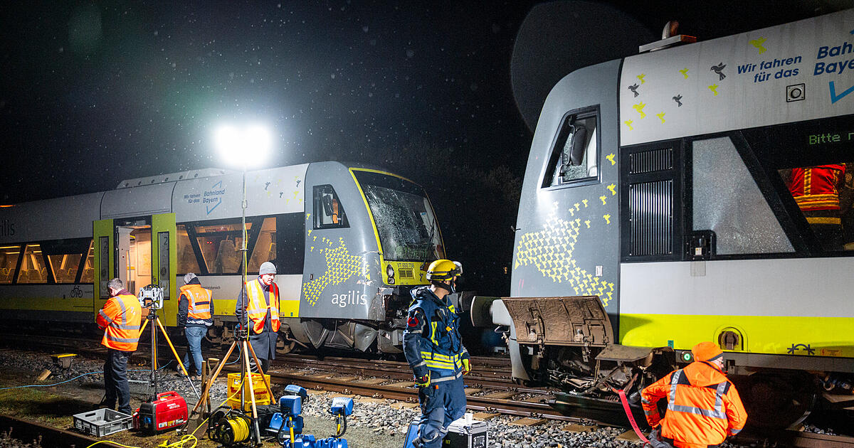 Zugunfall in Bayreuth mit mindestens 7 Verletzten - Ermittler geben Update