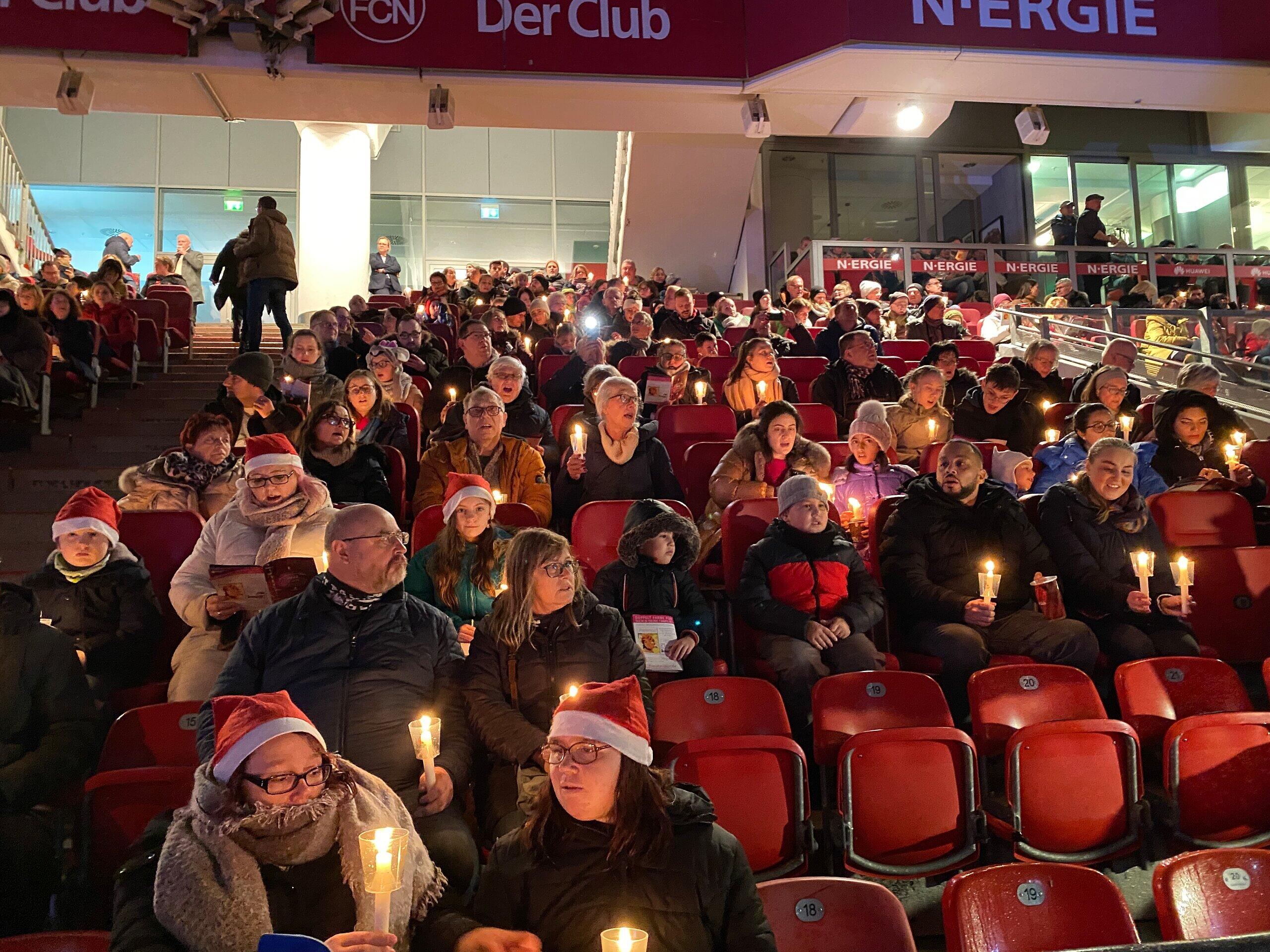 5. Nürnberger Adventssingen im Max-Morlock-Stadion - Bildergalerie