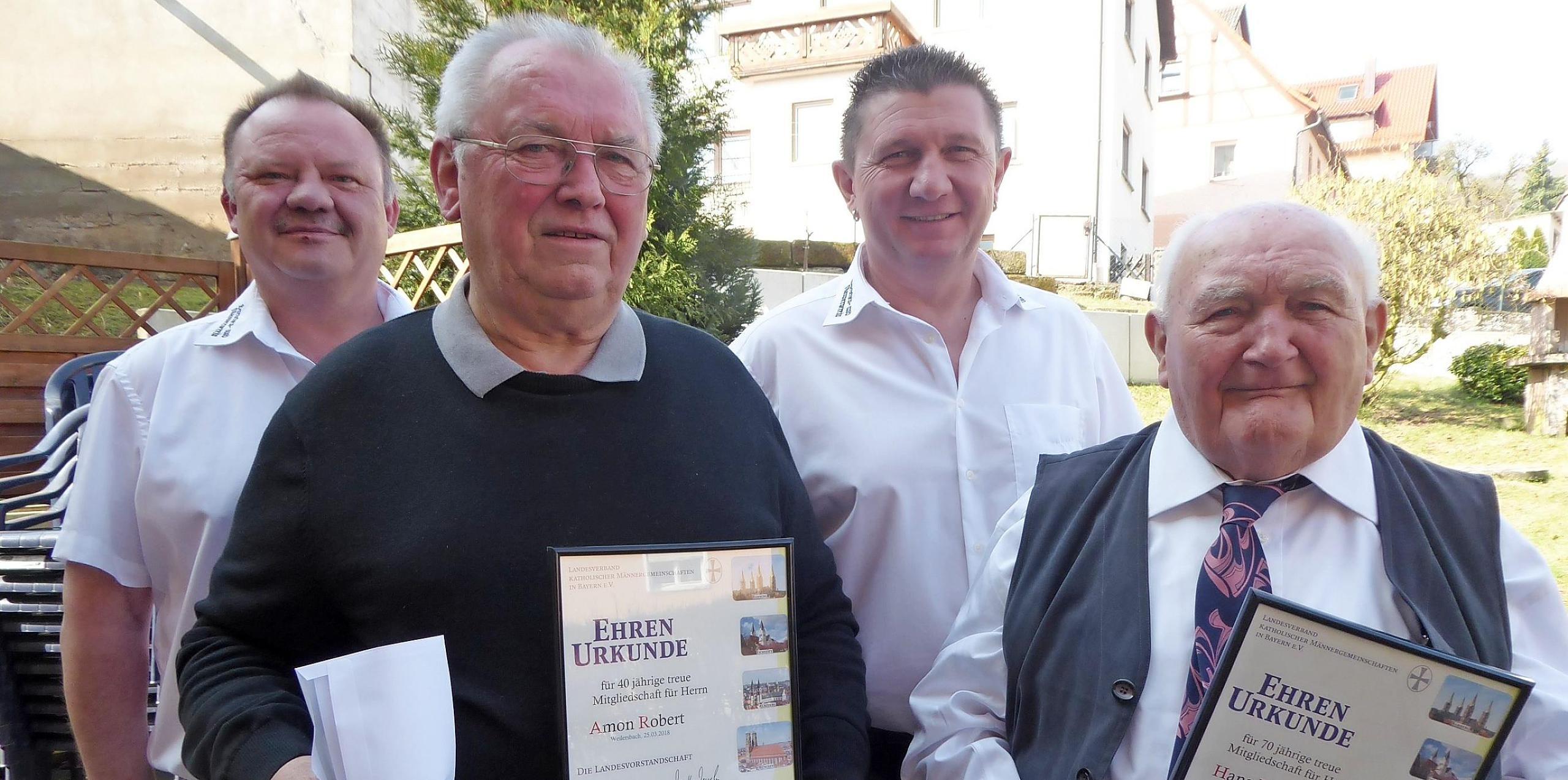 Hans Dennerlein ist seit 70 Jahren dabei