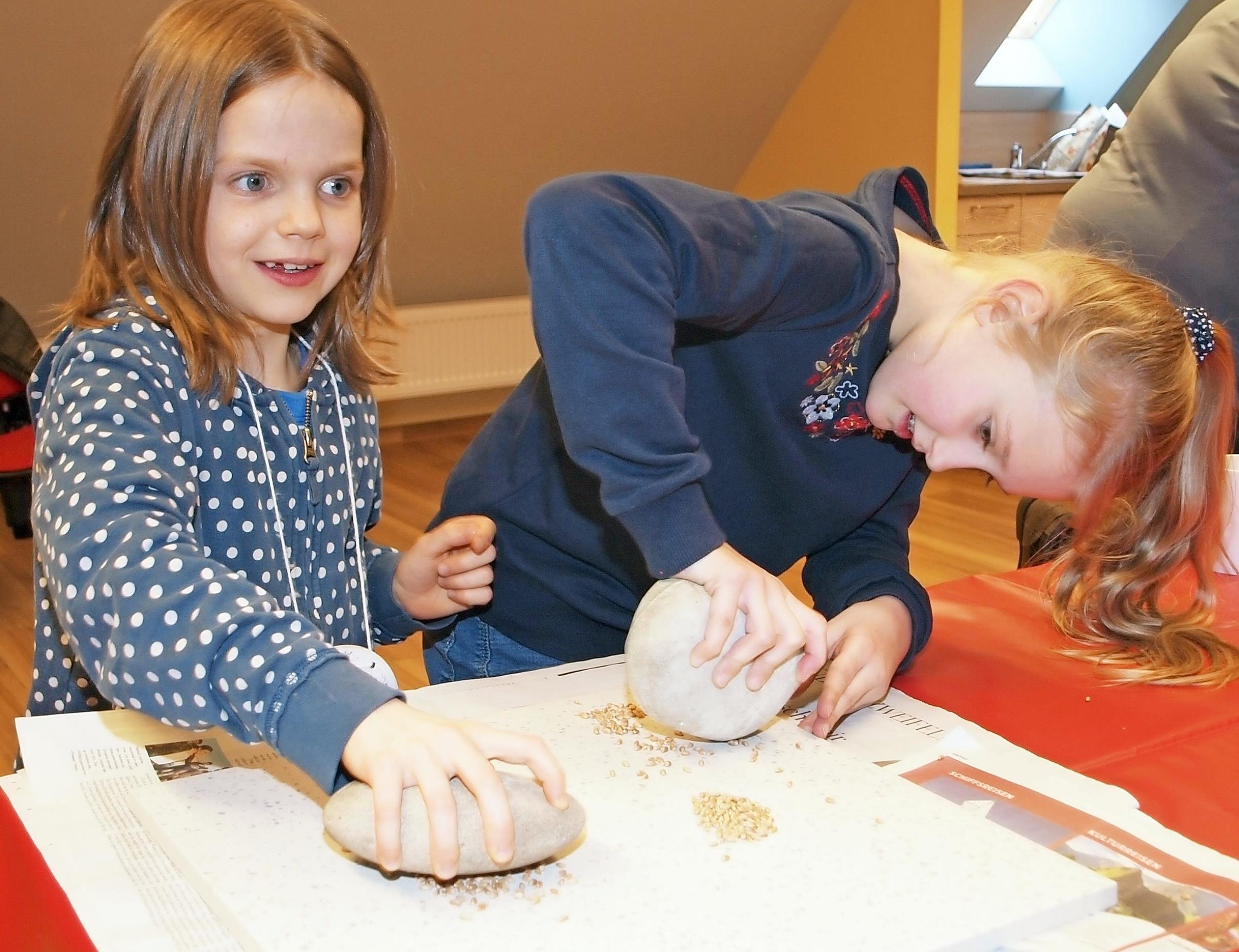 Mehl mahlen wie vor 3000 Jahren