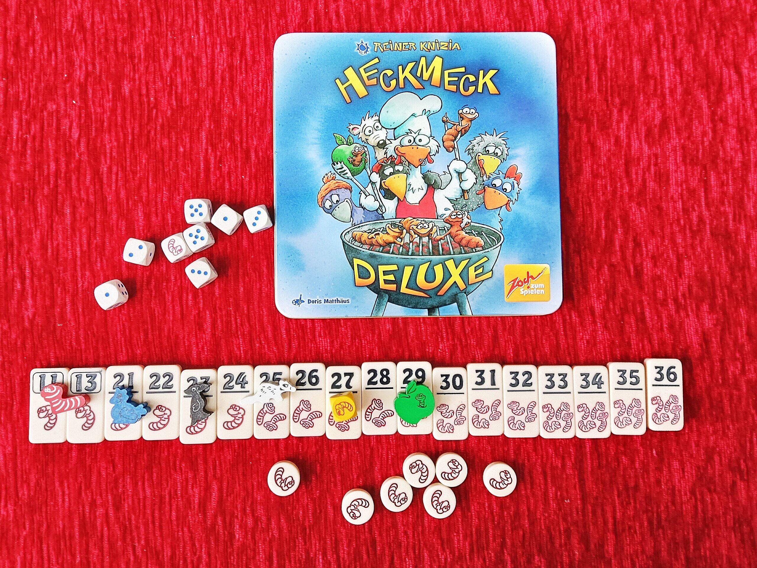 Spiele-Test "Heckmeck Deluxe": Warum die Wurm-Jagd mit Würfeln schon ...