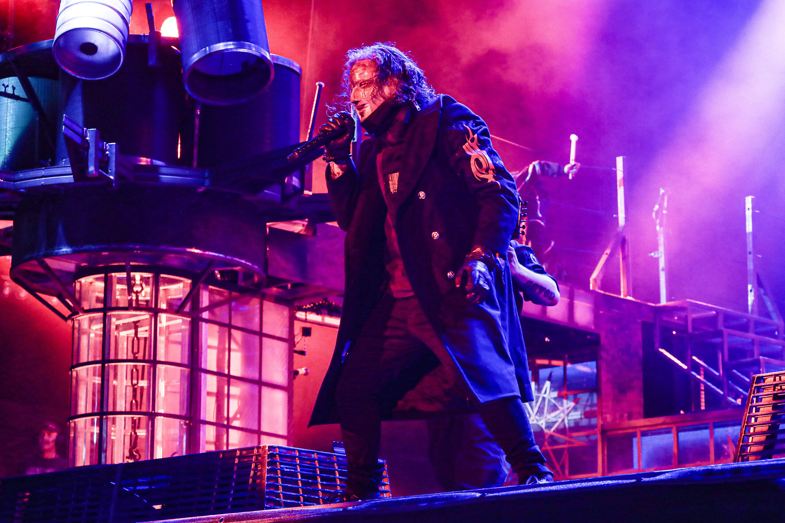 Bilder von: Der Headliner des Samstagabends: Slipknot rocken die Bühne ...