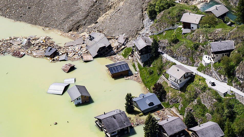 Gletscherabbruch in der Schweiz - Lage spitzt sich weiter zu