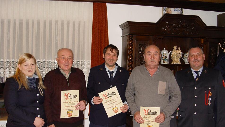 Neue Motorspritze und ein "alter" 2. Kommandant