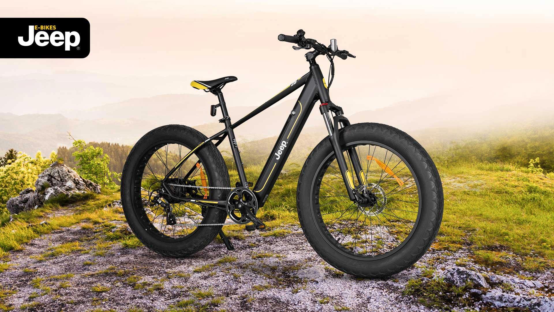 E-Mountain-Bike von Jeep jetzt für 750 Euro günstiger: Starkes Schnäppchen für Offroad-Fans