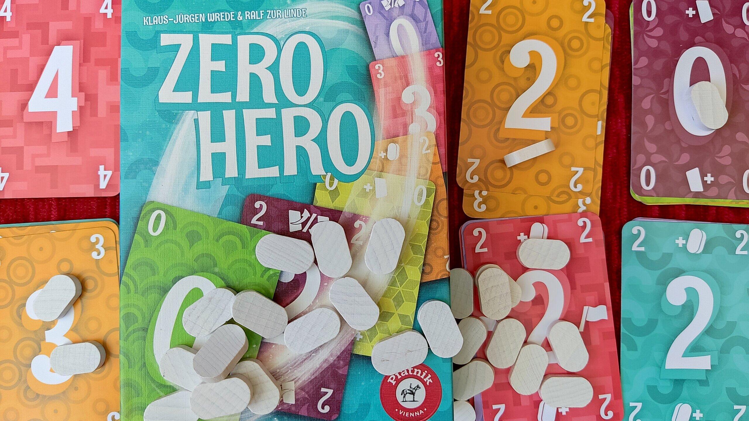 Spiele-Test "Zero Hero": Zackige Zockerei mit Zeronen - Kartenspiel-Tipp