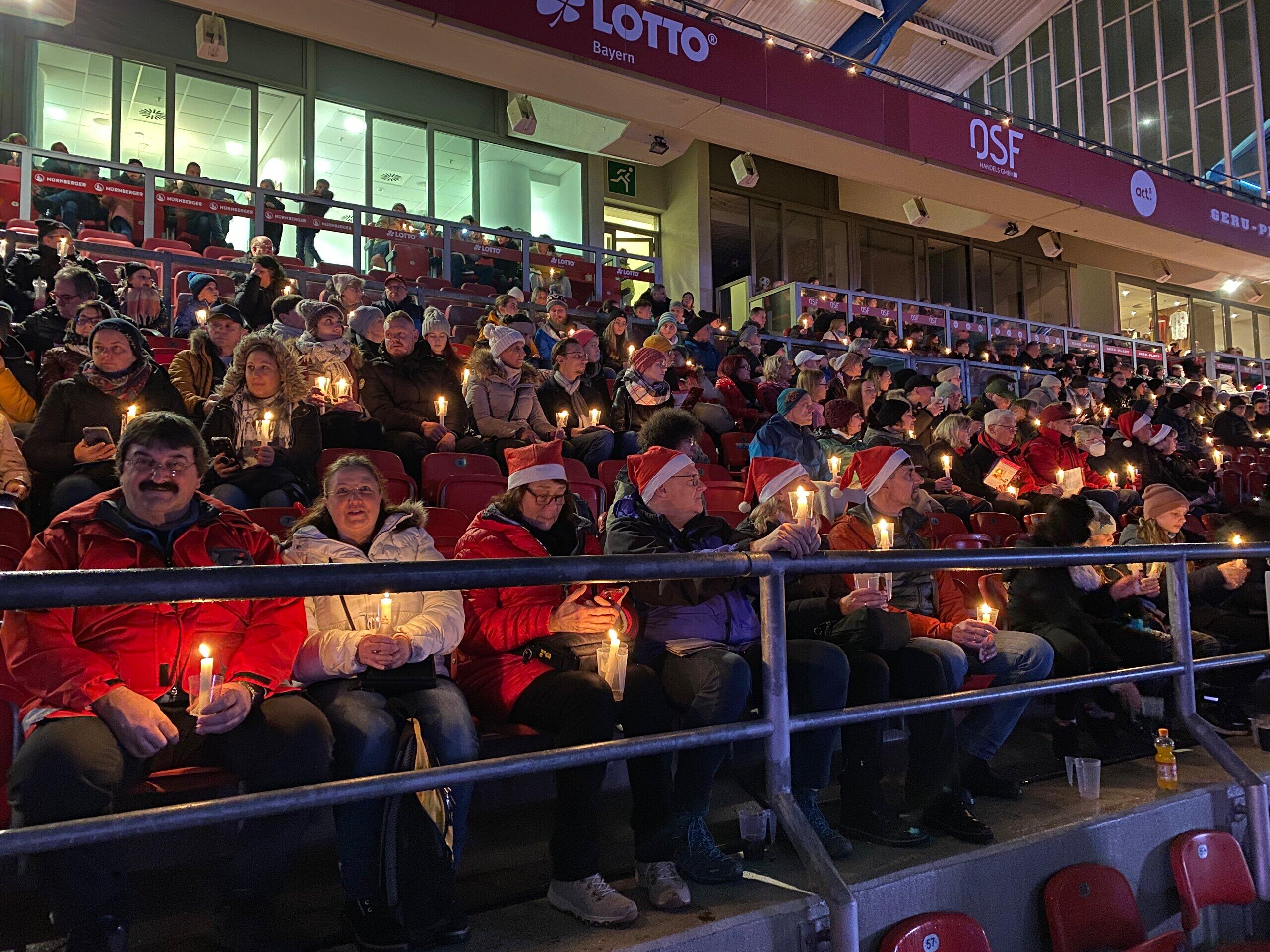 5. Nürnberger Adventssingen im Max-Morlock-Stadion - Bildergalerie