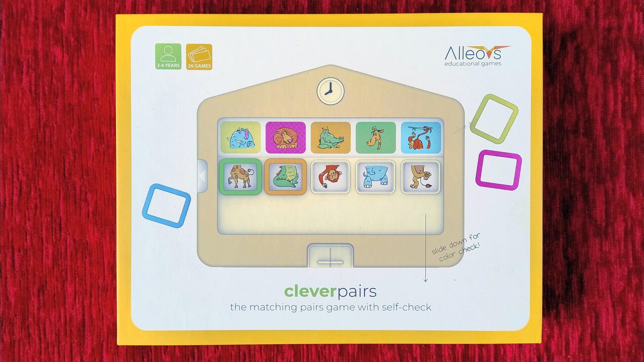 Kinderspiel-Test "Clevere Paare - Clever Pairs": Bilder-Kombinieren für ...
