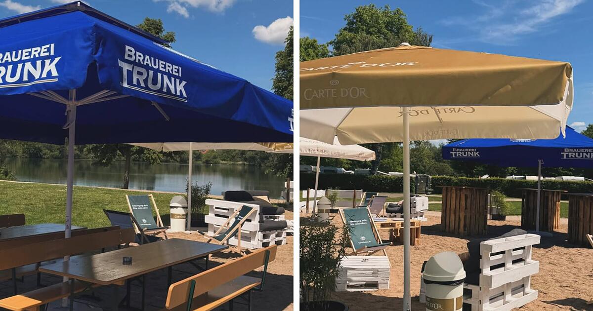 Lichtenfels: Kult-Strand an beliebtem See wiederbelebt - mit Bier und Pizza