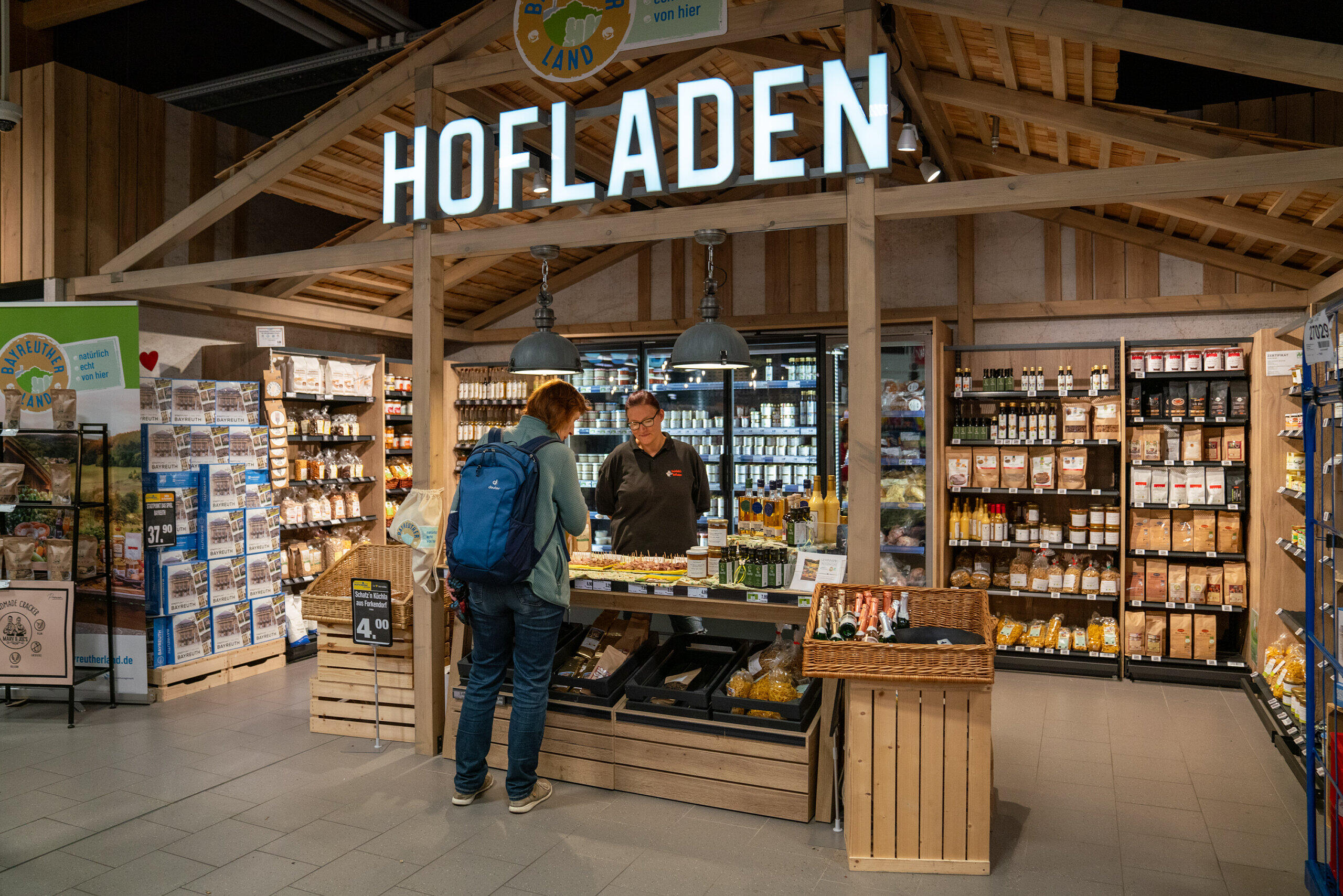 Bayreuth: Hofladen in Edeka-Schneider-Supercenter feiert einjähriges Jubiläum