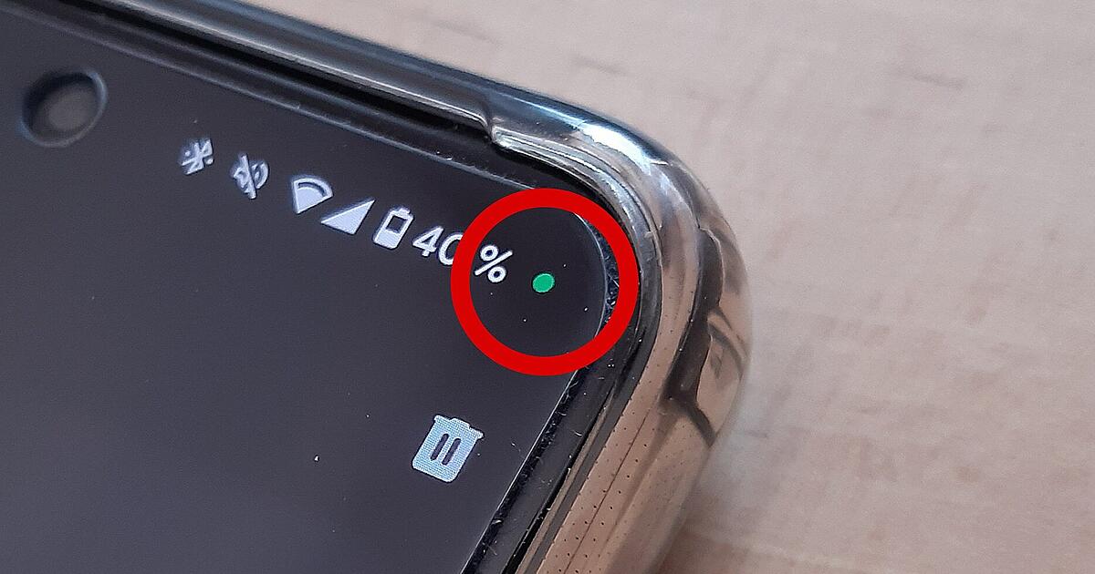 Handy zeigt grünen Punkt: Das solltest du jetzt überprüfen