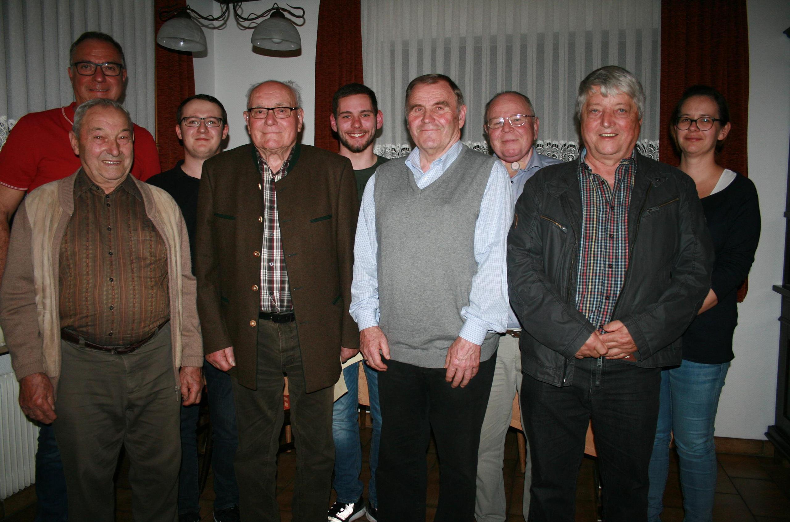 Zeitlofser Musikverein ehrt langjährige Mitglieder