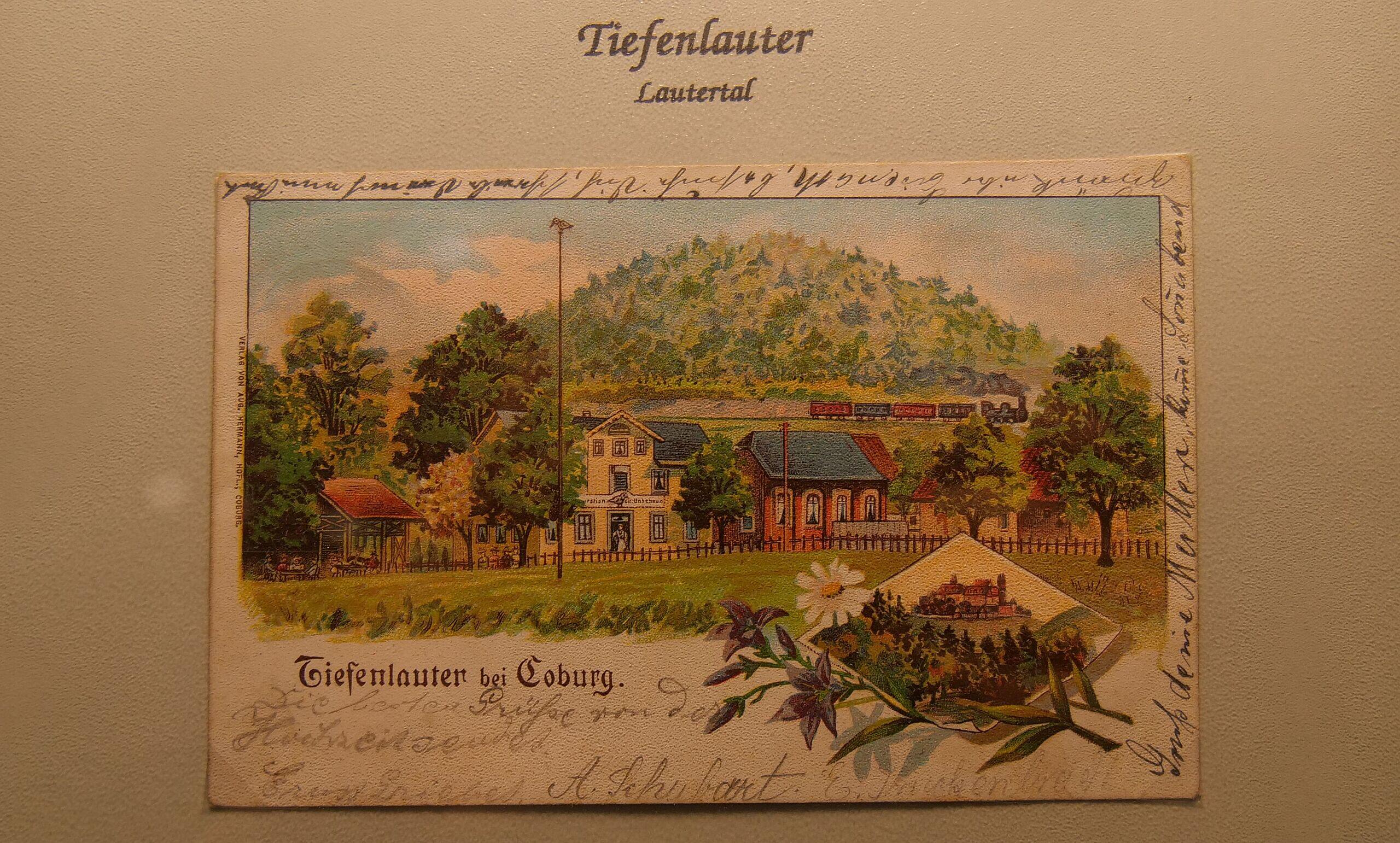 Coburg: Postkarten-Ausstellung im Landratsamt - "Mit Motiven aus ...