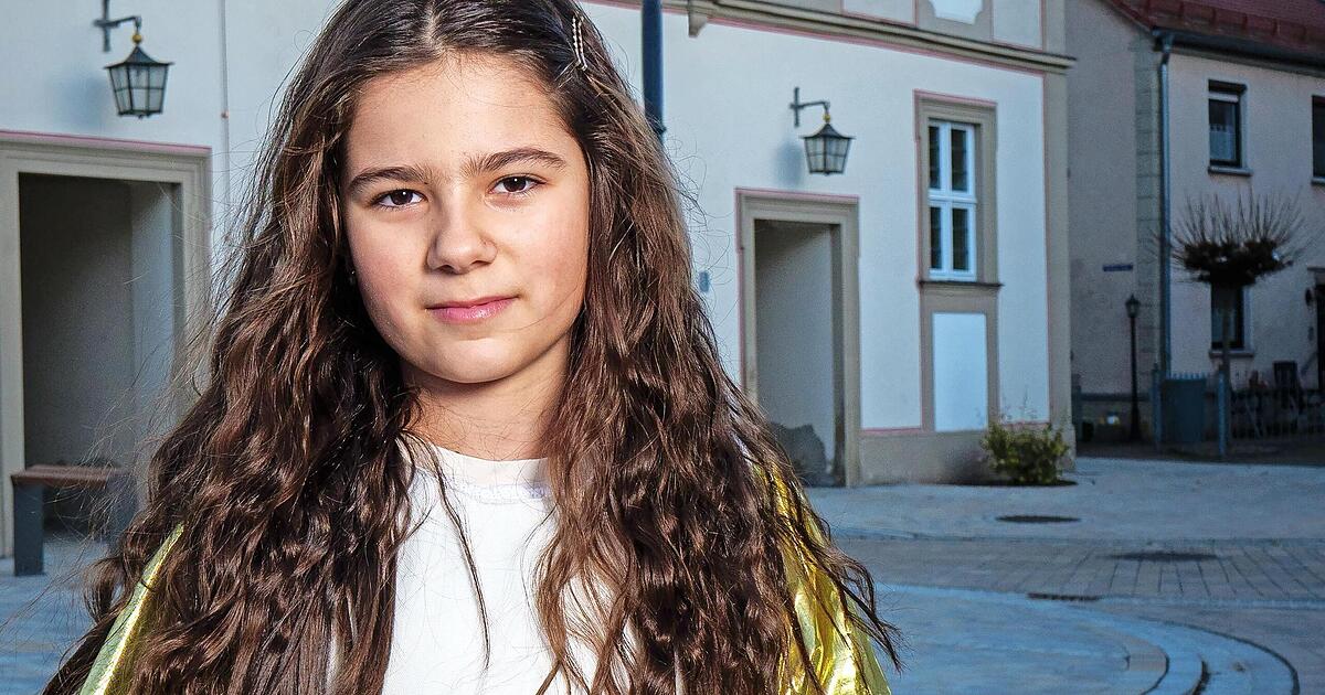 Jana Bitikcioglu ist das Burgebracher Christkind
