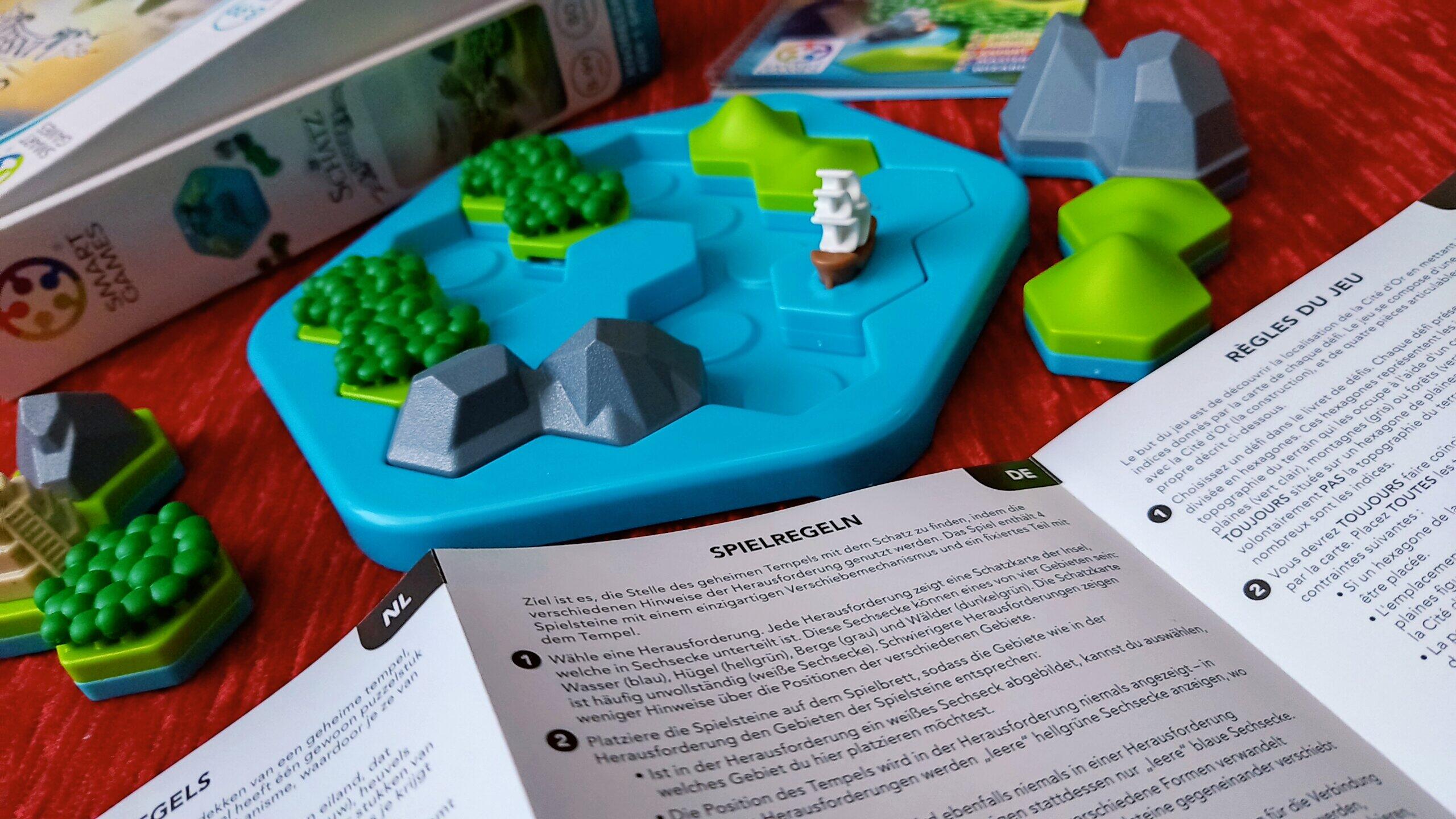 Kinderspiel-Test "Schatzinsel": Knobelspiel für einen jungen Entdecker