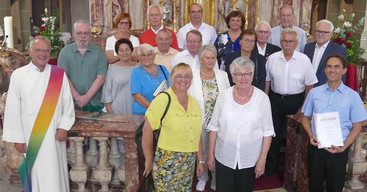 Auftakt für 175. Chorjubiläum des OCD Dettelbach in der Wallfahrtskirche